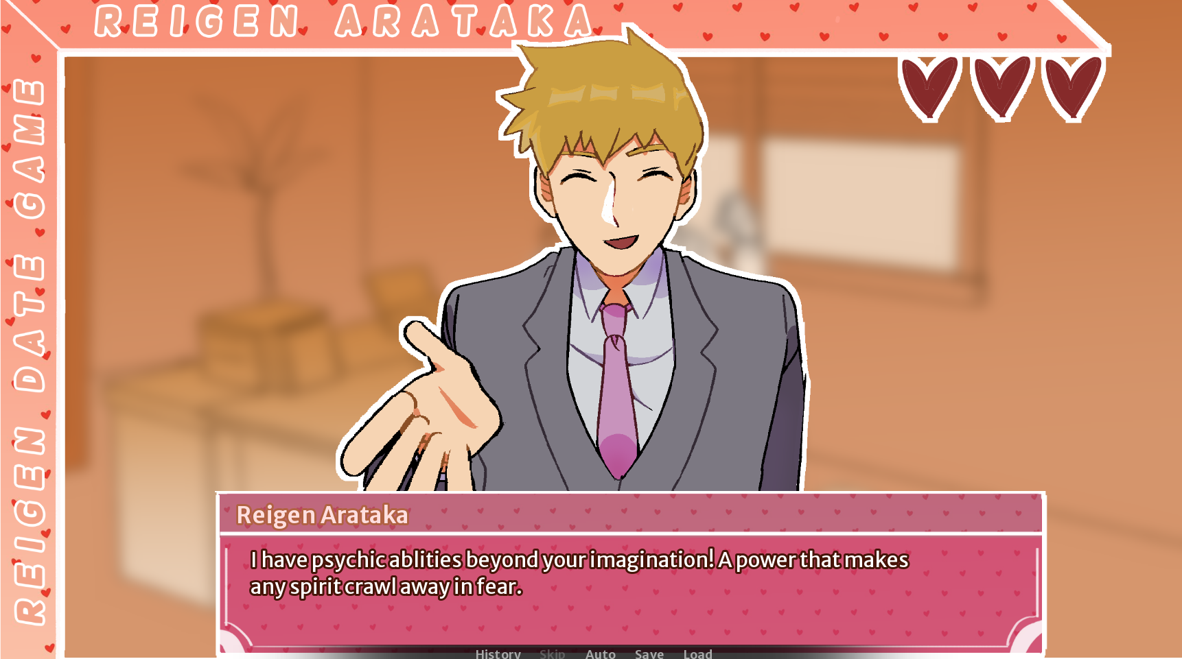 The Reigen otome game is off to a promising start!